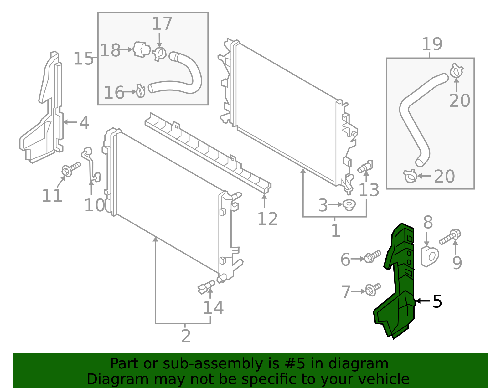 29136-G5200 - Air Guide 2021-2022 Kia Niro | Kia.Parts Store