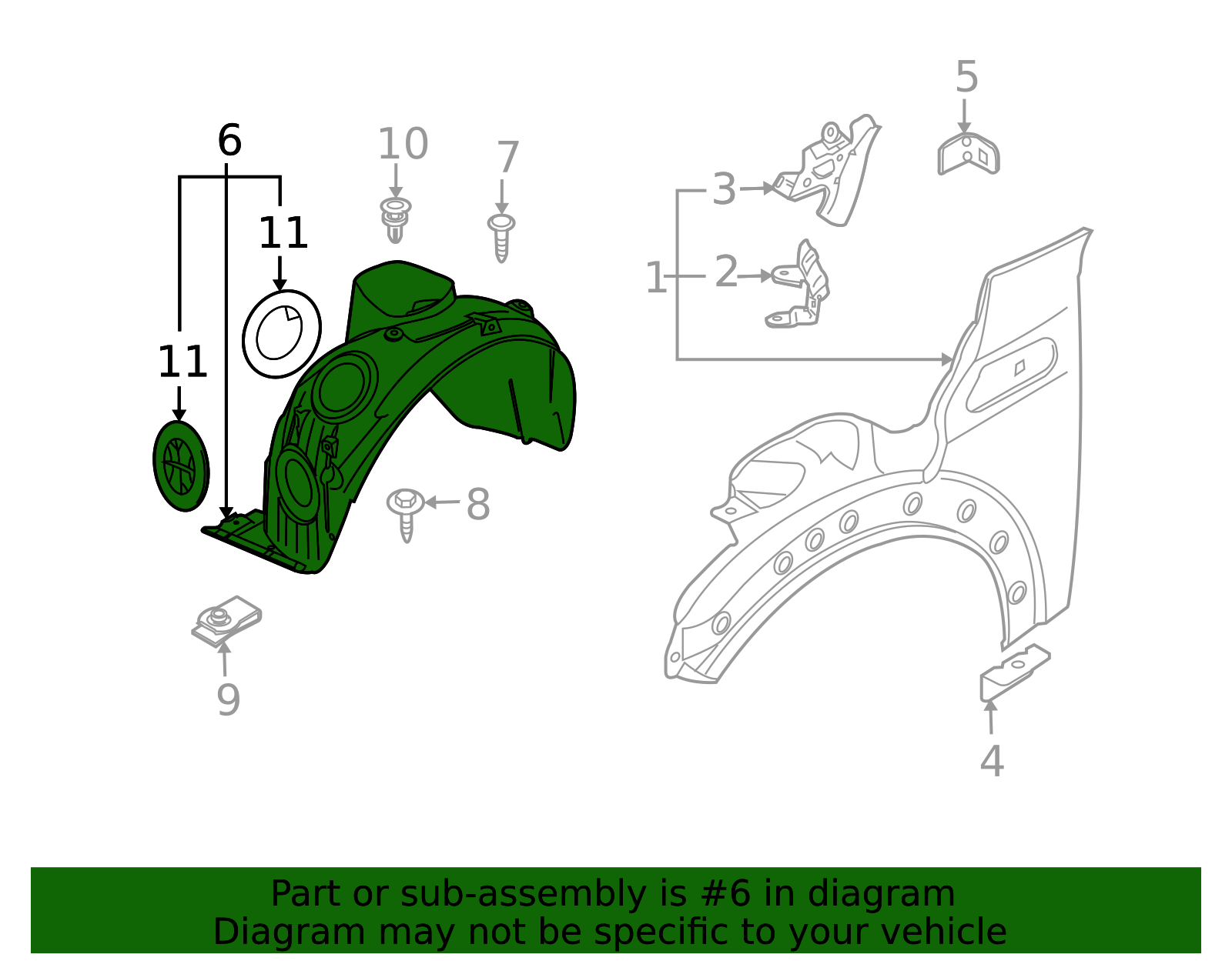 51-71-7-207-578 - High-Quality Fender Splash Shield for 2007-2015 Mini ...