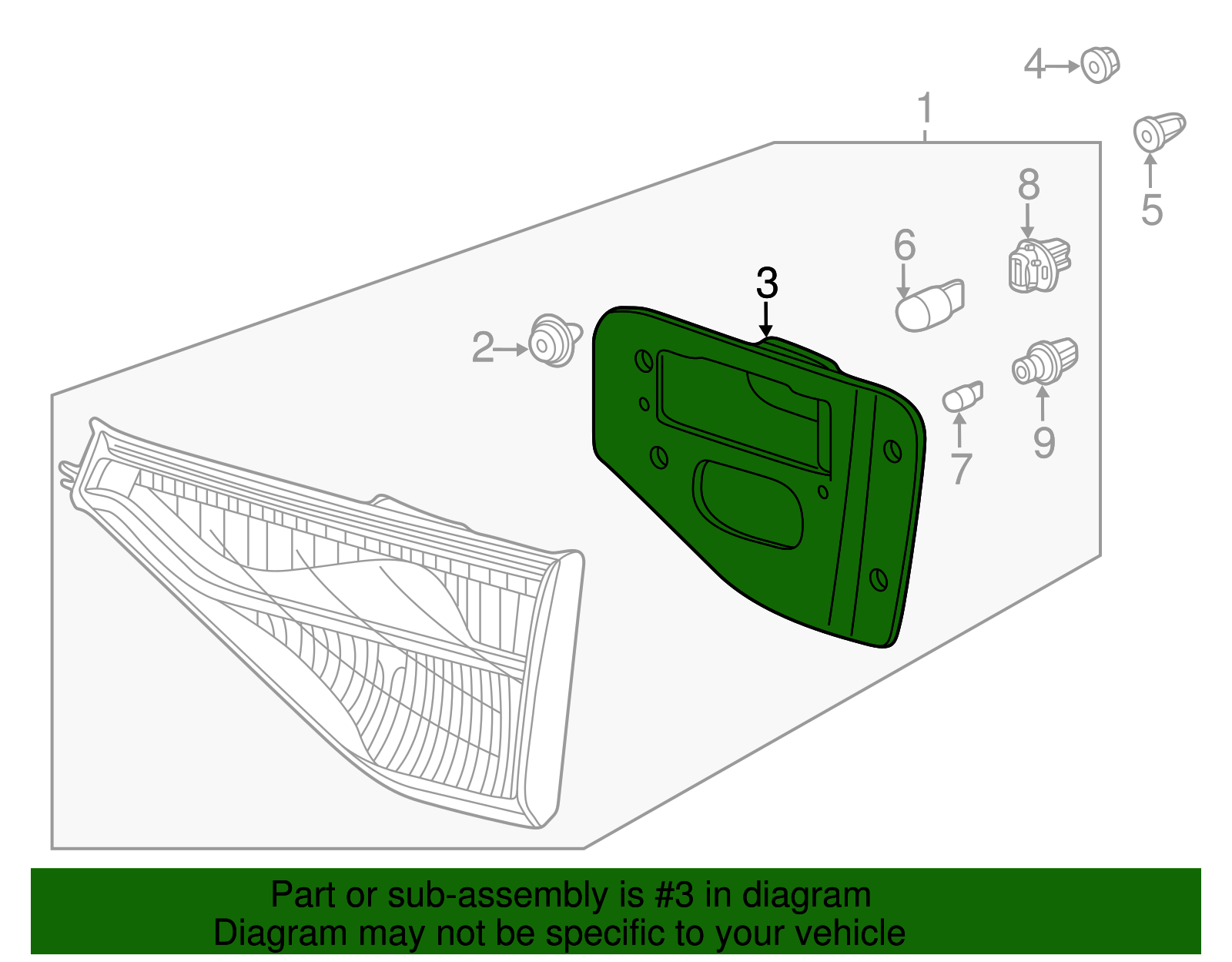 34152-TK8-A01 - 2011-2013 Honda Odyssey - Gasket Base | All Discount Parts Store