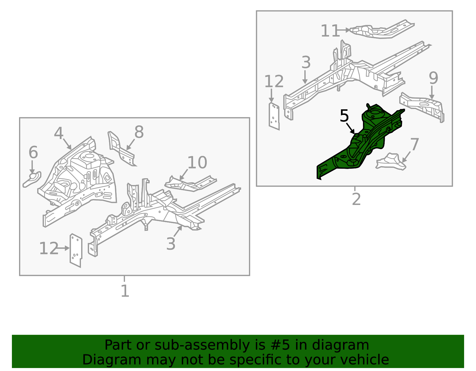 64501-D4000 - Kia Apron Assembly 2016-2020 Kia Optima | Performance ...