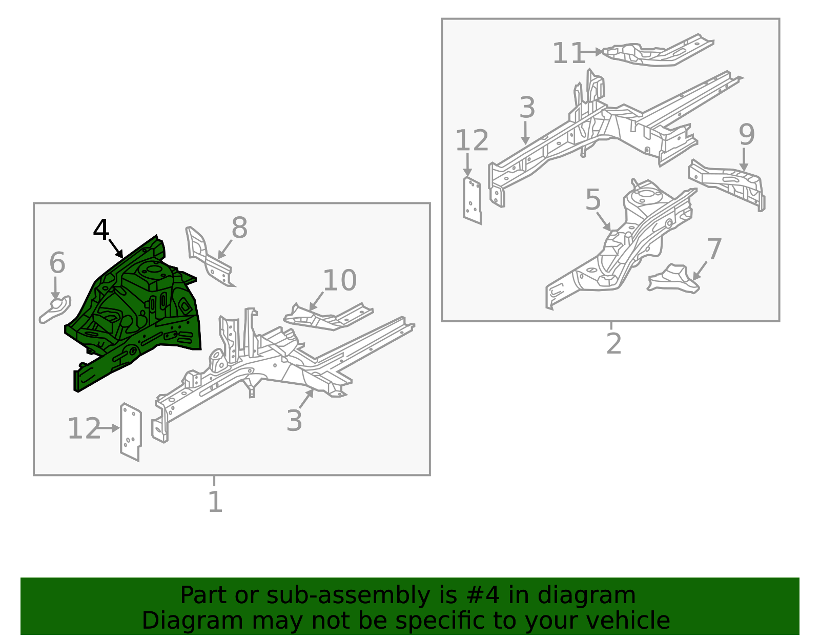 64502-D4000 - Apron Assembly 2016-2020 Kia Optima | GetOEMParts.com