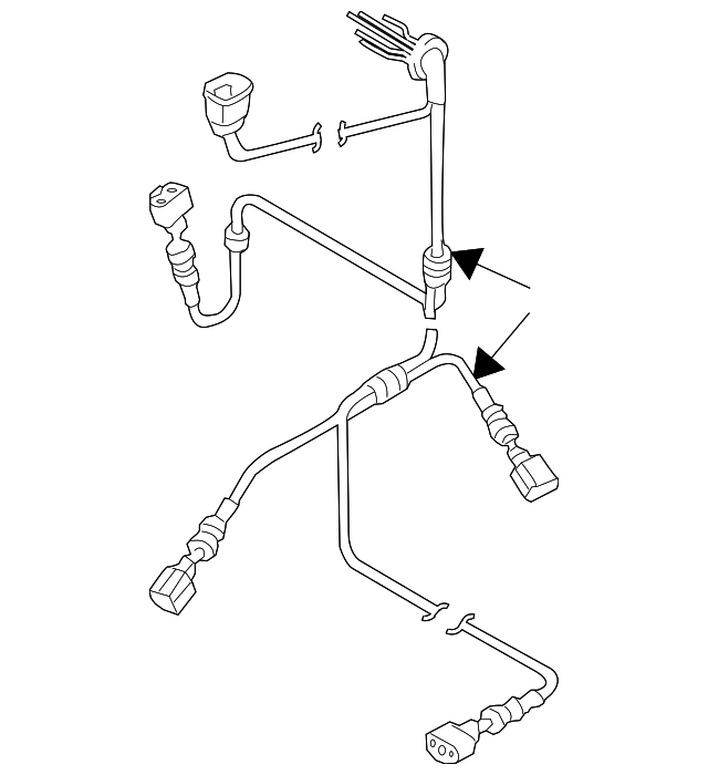 2009-2017 Audi ABS Wheel Speed Sensor Wiring Harness 8R0-972-253 | Audi ...