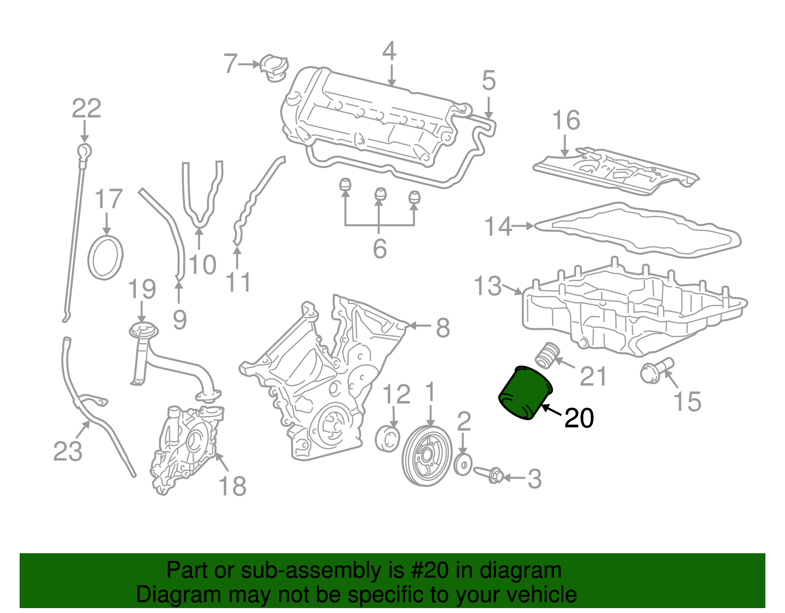 AA5Z-6714-A - Oil Filter 2009-2025 Ford | Ford Parts Direct
