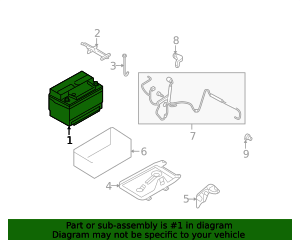 BXT-96R-590 - Motorcraft Vehicle Battery | Ford OEM Parts Outlet