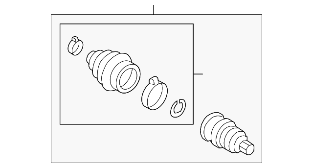 2018-2024 Audi Cv Joint Kit 80A-498-099 | OEM Parts Online