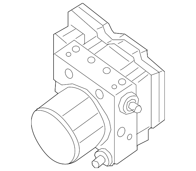 2018 Nissan Maxima ABS Control Unit 47660-9DD1A | OEM Parts Online