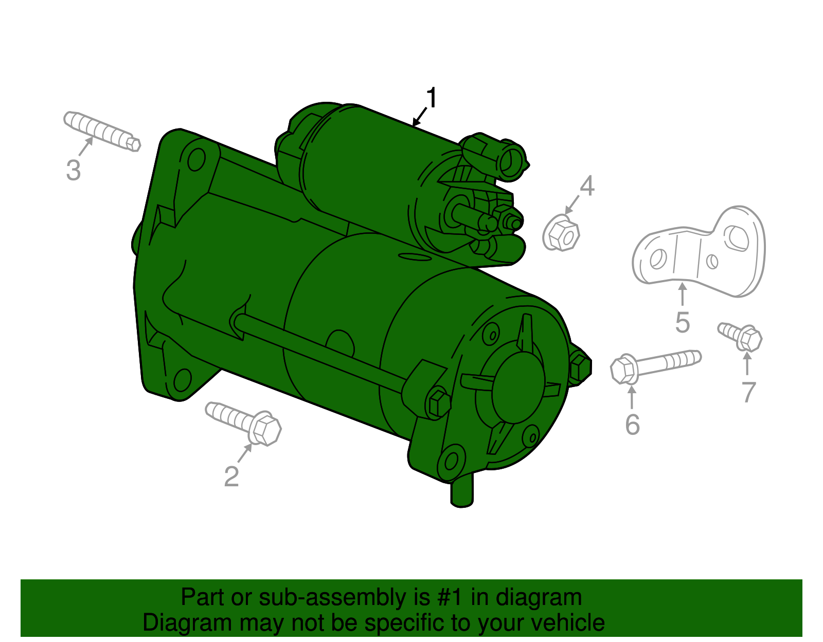 2016-2017 GM Starter 12680617 GM | GMPartsDirect.com