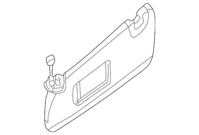 Genuine BMW 51-16-8-237-643 | Sun-Visor | FREE Shipping on Most Orders ...