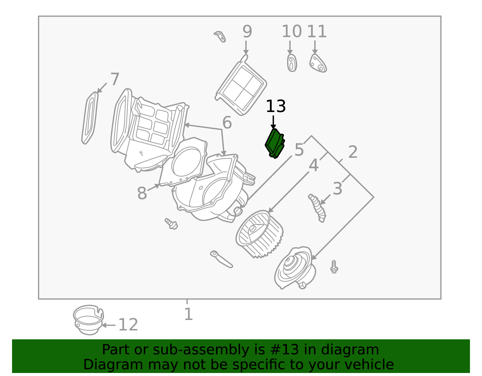 27150-8B700 - Resistor - 1995-2004 Nissan | Nissan OEM Parts Direct
