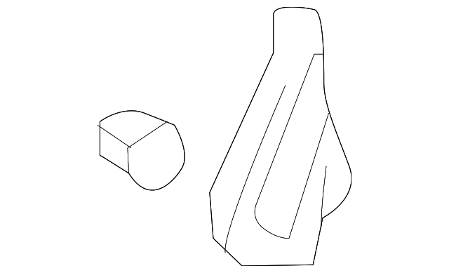 75495-SWA-J01ZB - Corner Molding 2007-2011 Honda CR-V | Group 1 Auto Parts