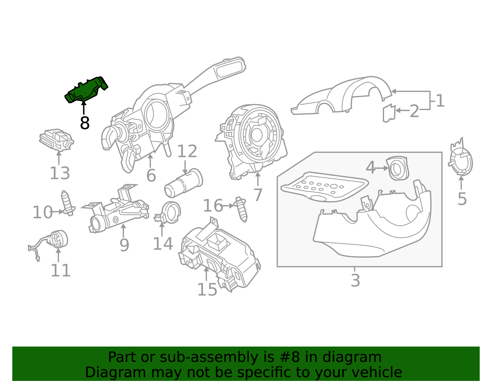 2010-2022 Volkswagen Mount Plate 5K0-953-223 | OEM Parts Online