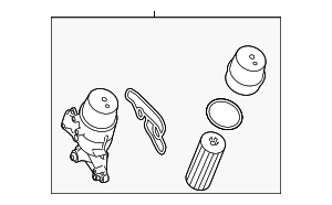 278-180-04-10 - Oil Filter Housing For | Mercedes-Benz Parts Store