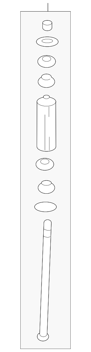 2016-2020 GM Front Suspension Stabilizer Bar Link 23237268 GM ...