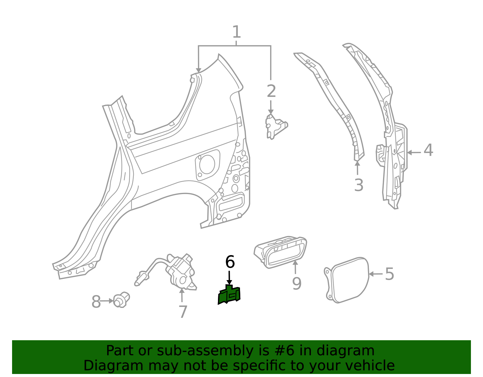 2006-2023 Lexus Fuel Door Spring 77360-0R010 | OEM Parts Online