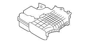 2019-2025 Nissan Altima Lower Air Duct 16554-6CA0A | My Nissan Part