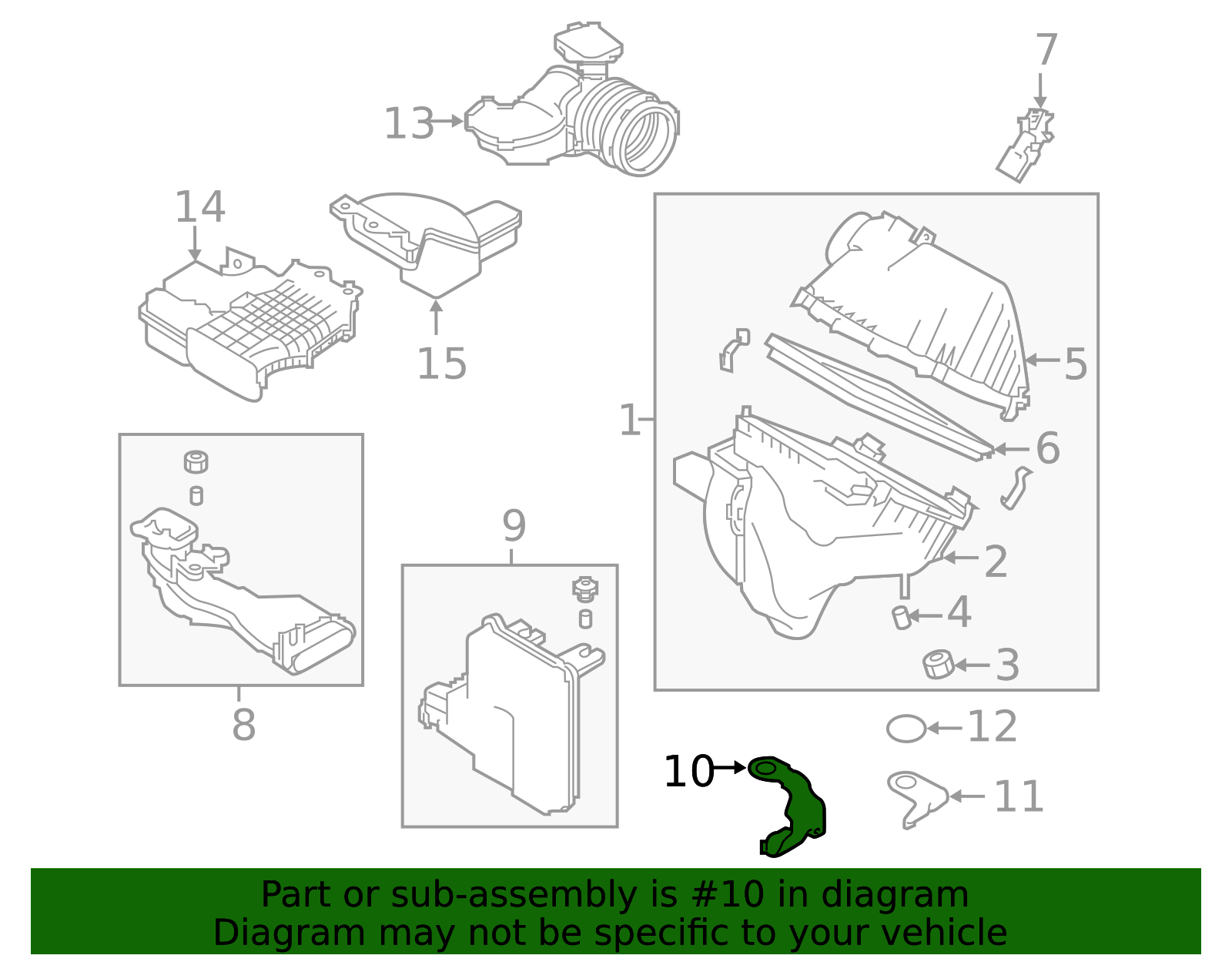 2019-2025 Nissan Altima Resonator Mount Bracket 16588-6CA0A | Nissan ...