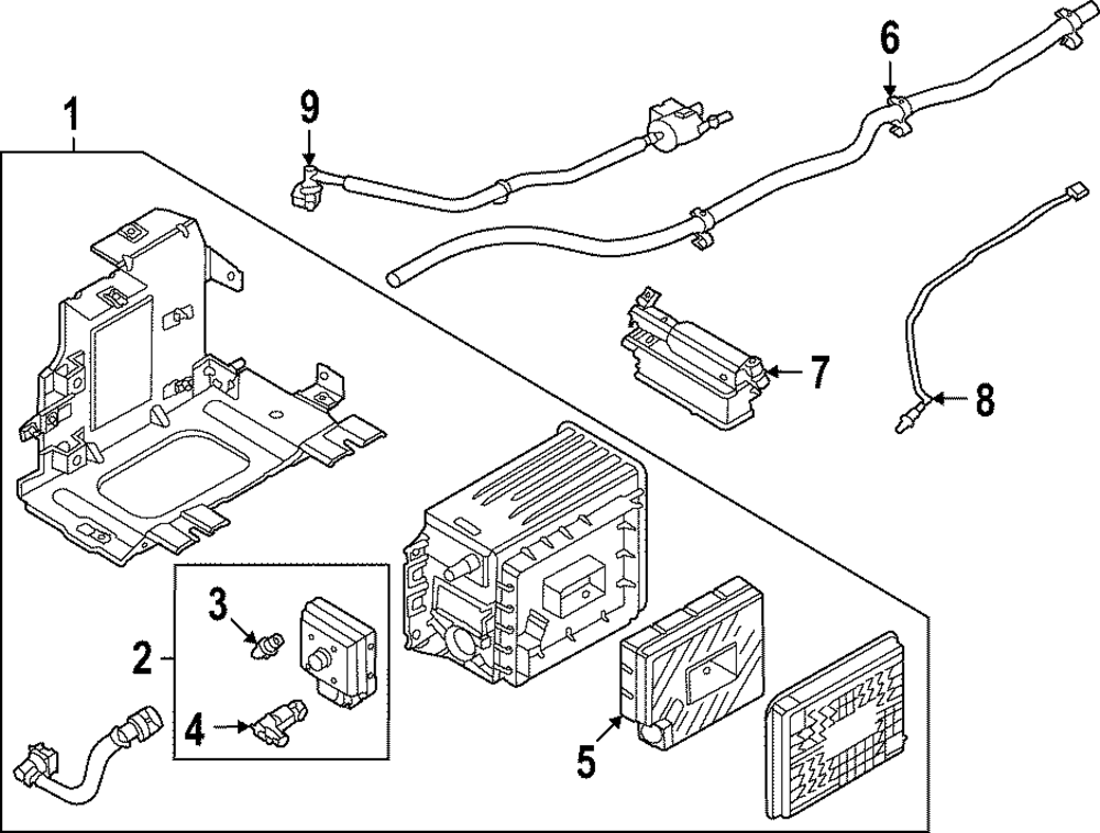 Genuine OEM Ford Part - Oxygen Sensor LC2Z-9F472-E | Genuine OEM Ford ...