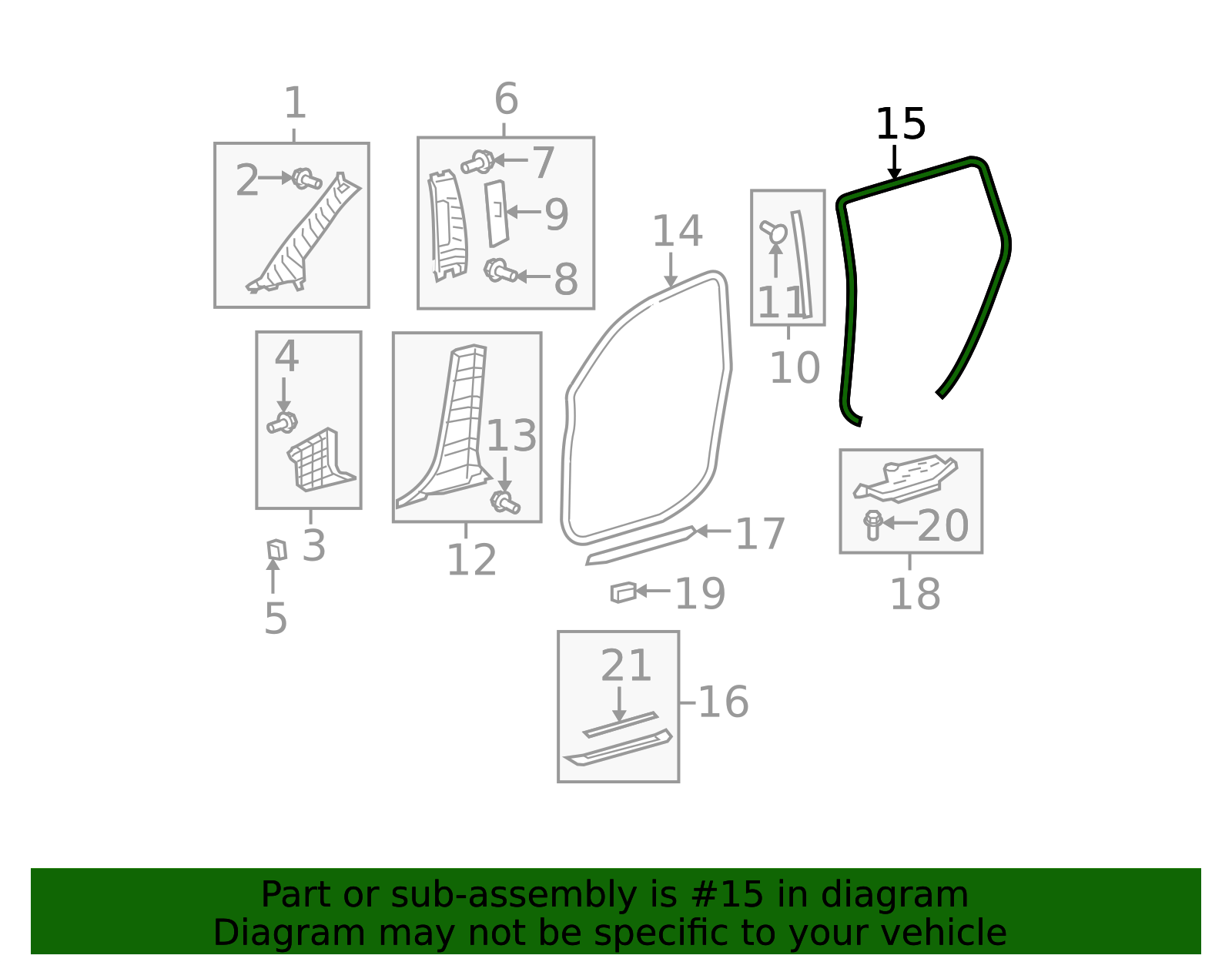 Door Seal – OEM Weatherproofing for a Quieter Ride | AutoNation Parts
