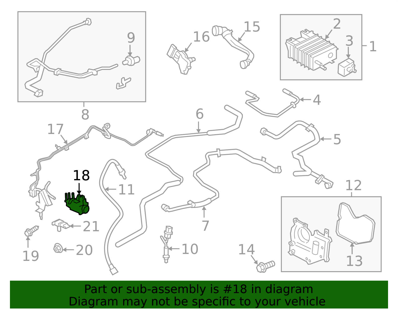 2013-2020 Ford Vacuum Solenoid F2GZ-9E882-A | OEM Parts Online