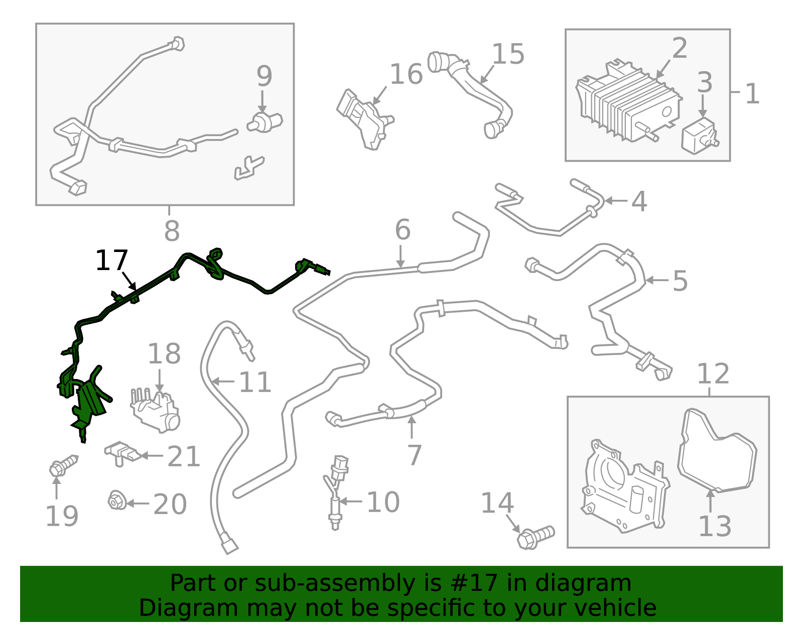 F2GZ-9S468-A - Hose & Tube Assembly 2013-2020 Ford | Ford Parts Direct