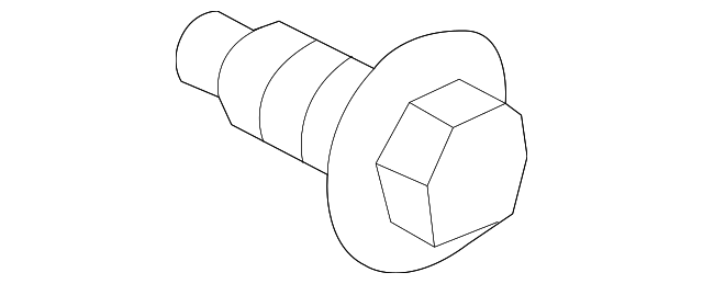 1998-2025 Acura Bumper Cover Upper Bolt 90149-SA0-003 | AcuraPartsNow.com