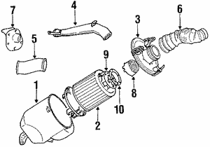 Air Filters | Mitsubishi Parts | Mitsubishi Parts Warehouse