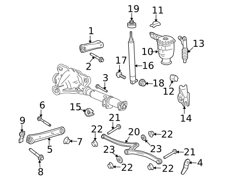 Shocks & Struts for 2006 Mercury Grand Marquis | TascaParts.com
