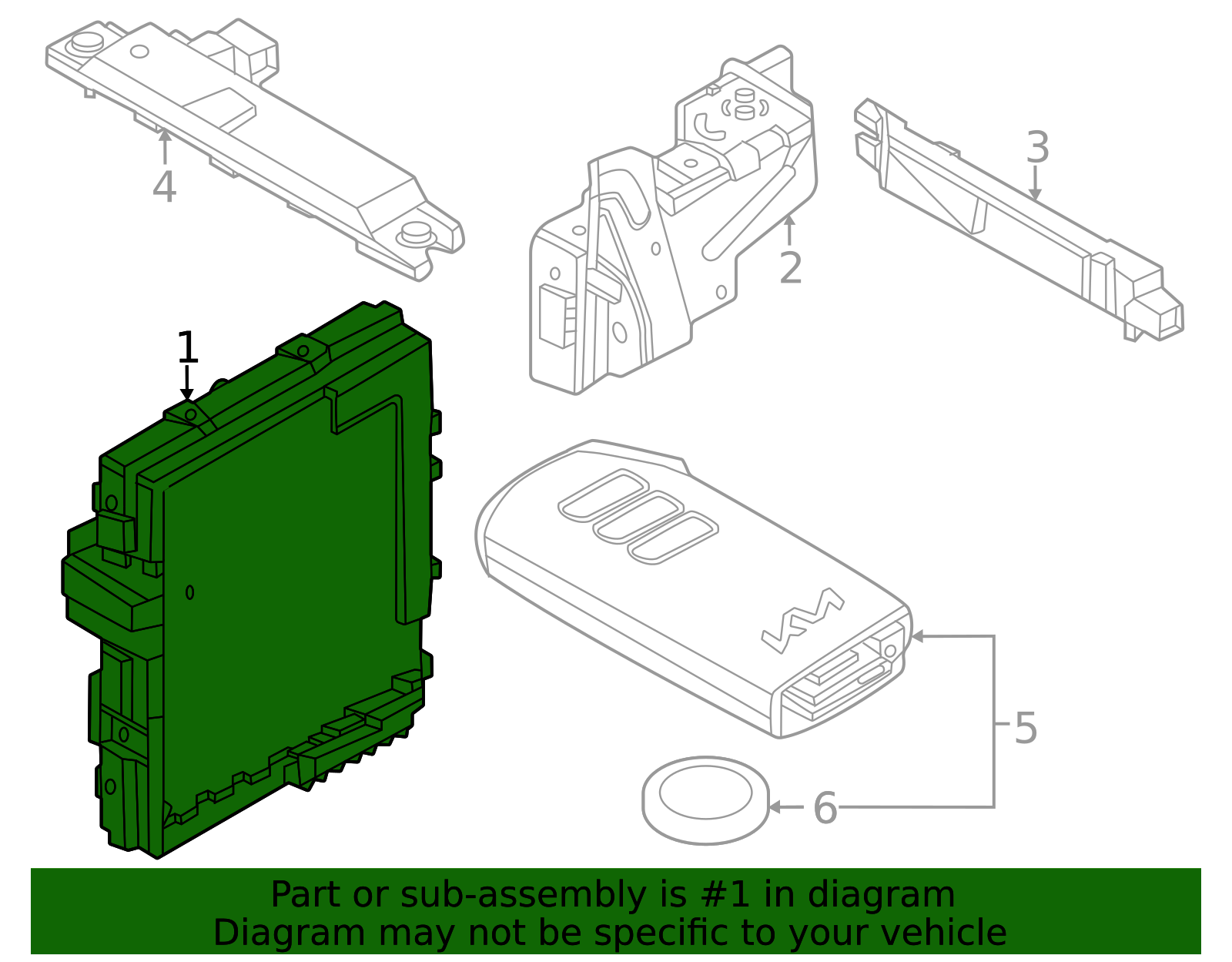 95400-AT130 - Body Control Module 2023-2025 Kia Niro | Kia.Parts Store