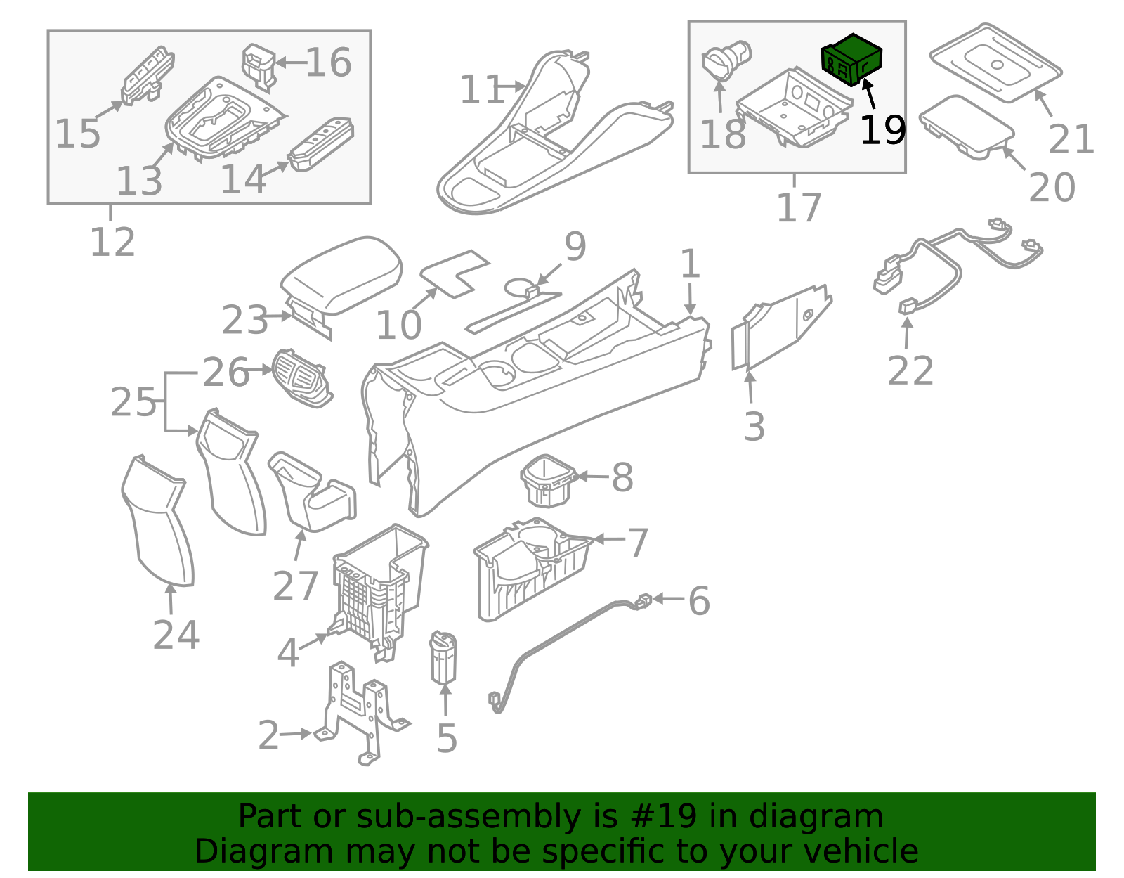 96120-G2050 - High-Quality Audio Auxiliary Jack for 2017-2020 Hyundai ...