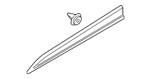 2014-2020 Mitsubishi Lower Molding 5727A697 | Mitsubishi Parts ...