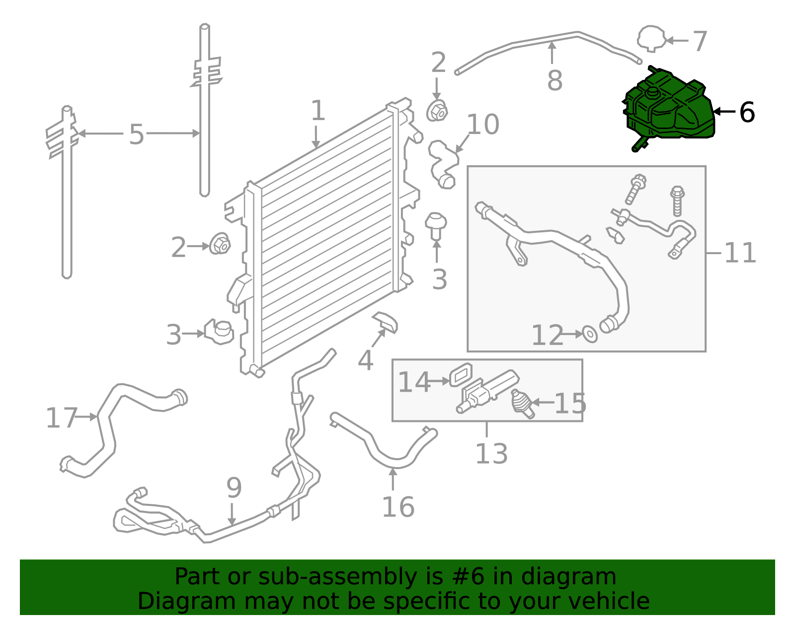 EB3Z-8A080-E - 2019-2023 Ford Ranger - Reservoir | Dealer Auto Parts