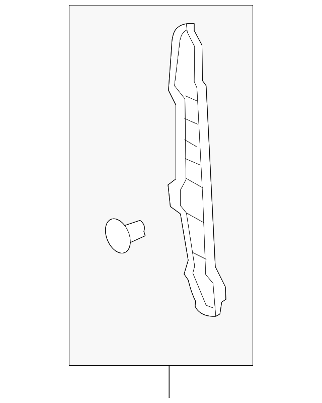 2011-2013 Toyota Highlander Fender Seal 53883-48030 | Toyota Parts Center