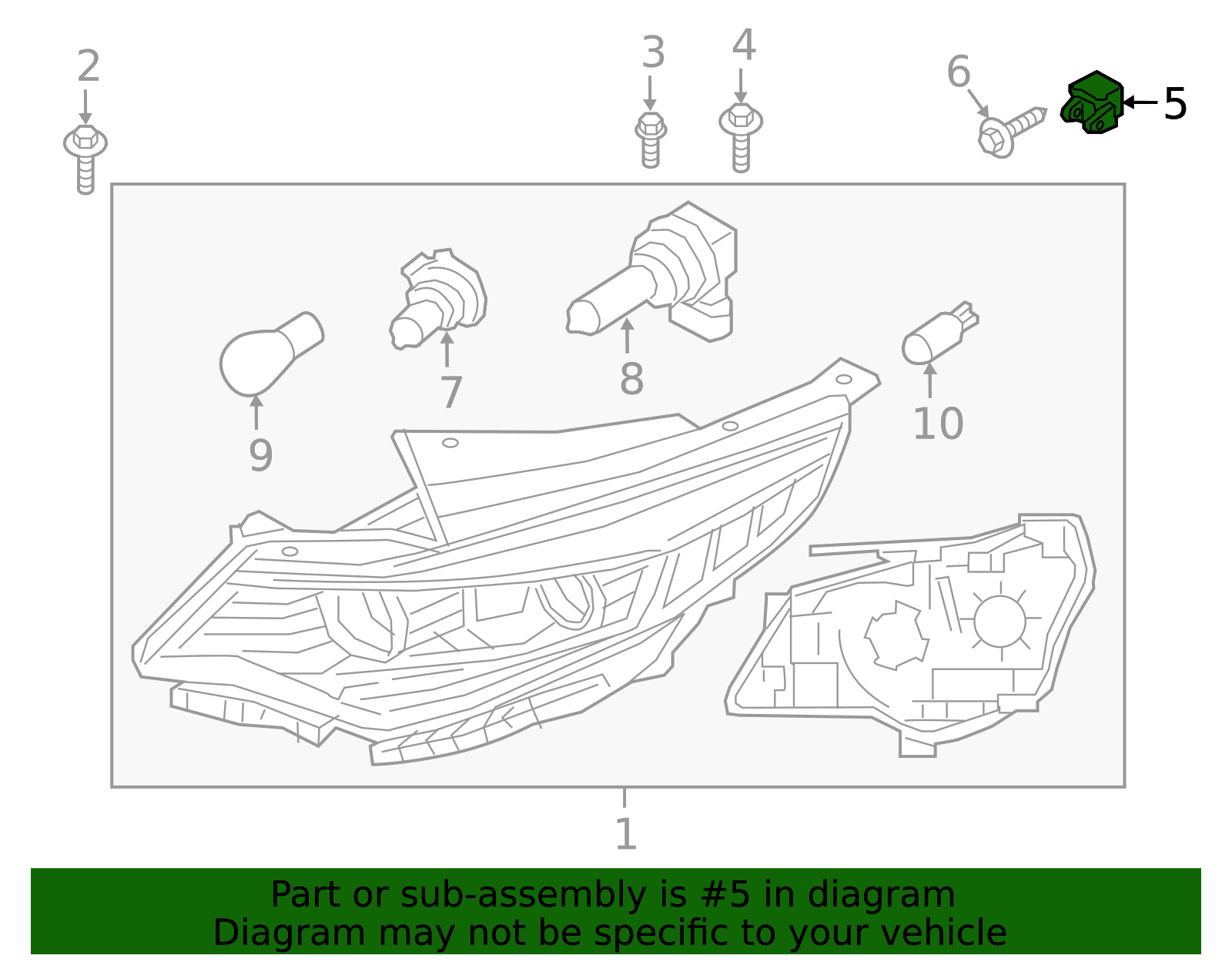 92191-35000 - Headlamp Assembly Clip 2003-2024 Kia | Kia.Parts Store