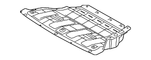 86691-G7000 - Under Cover 2017-2019 Hyundai Ioniq | Hyundai Parts Pro