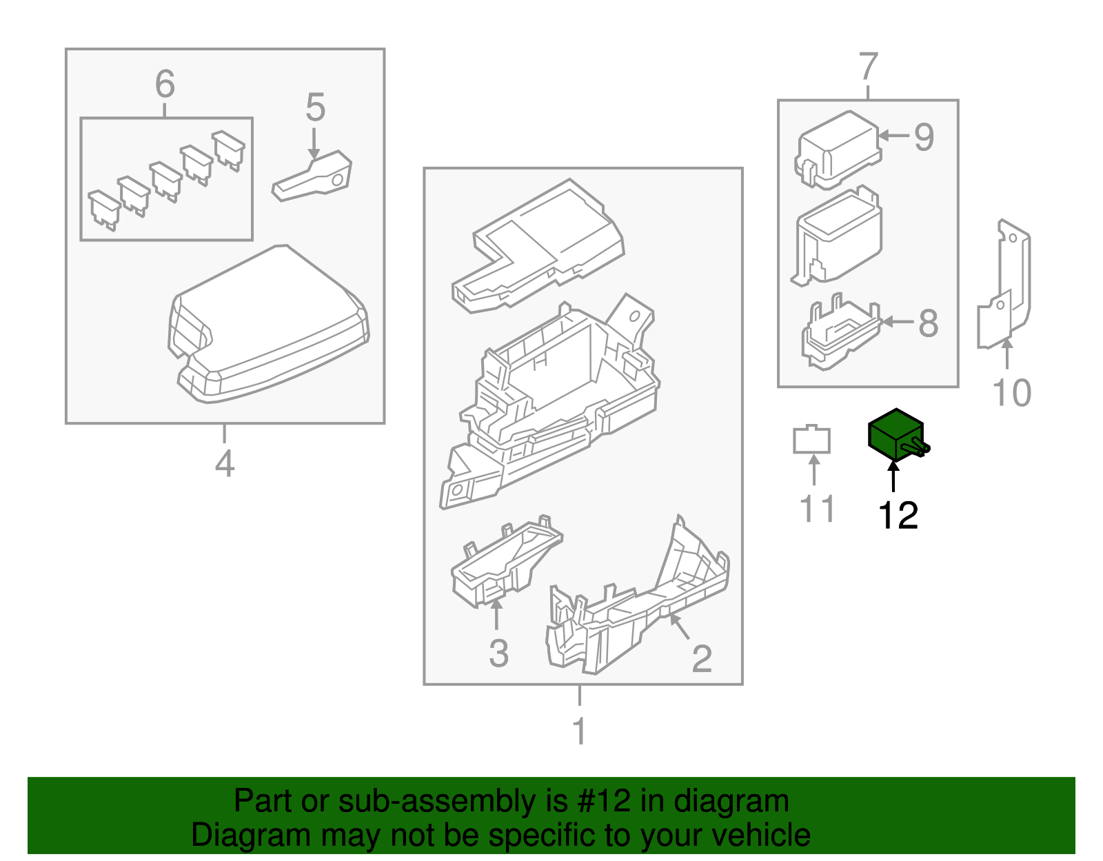 UM46-67-730 - Relay 2004-2025 Mazda | Mazda-Parts