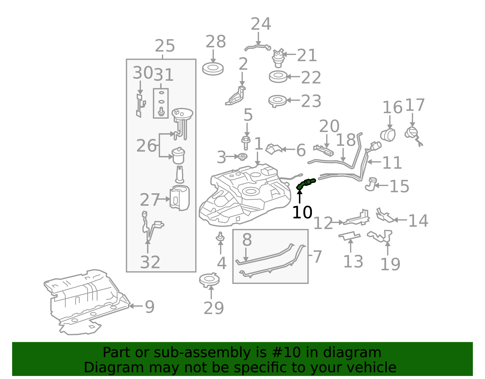 Fuel Filler Neck - OEM Fuel System Tube for Toyota | AutoNationParts.com