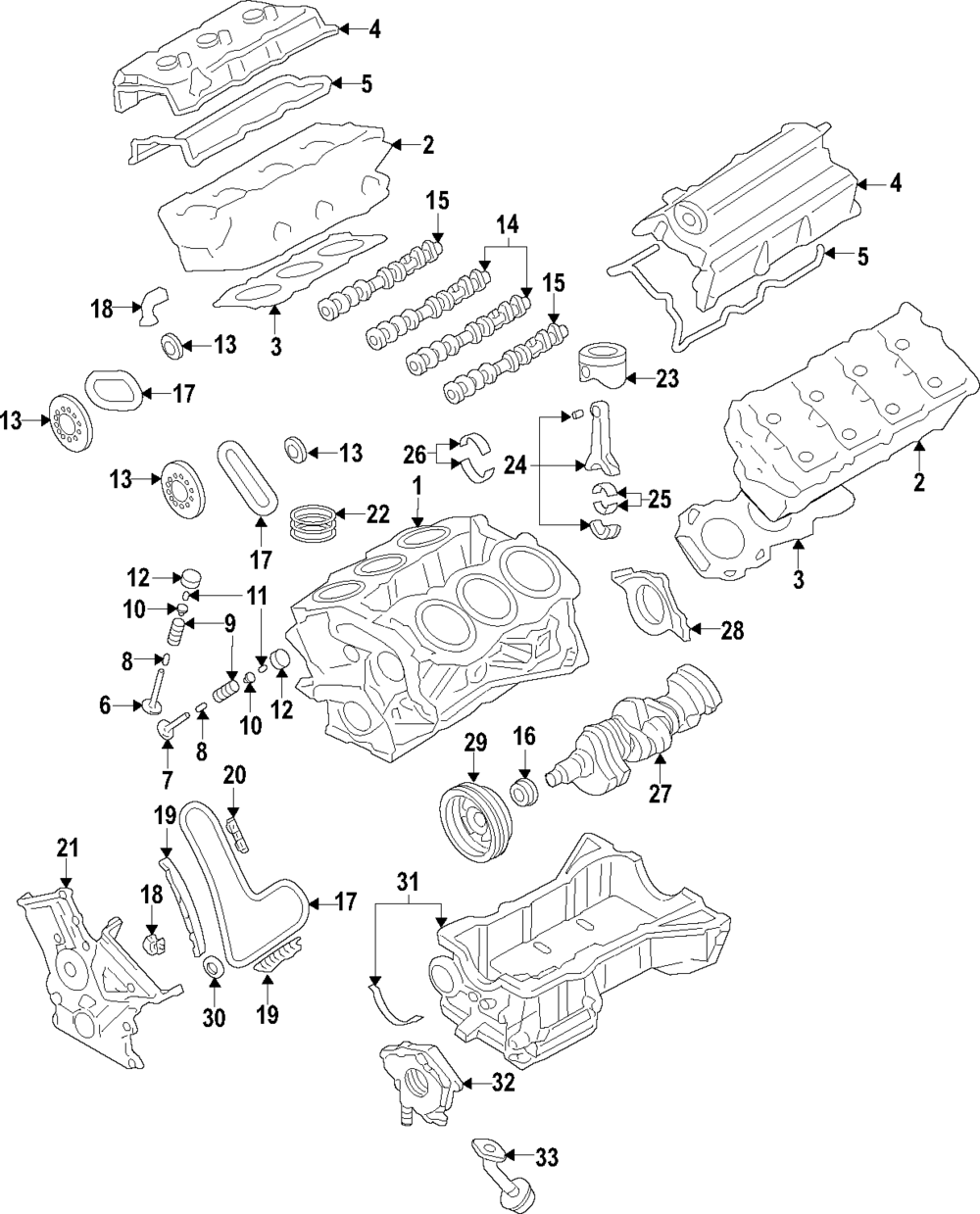 2018-2020 Ford F-150 | Piston | JL3Z-6108-D | Walls' Ford Parts