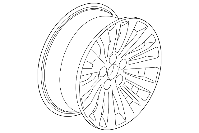 2014-2019 Cadillac CTS 18x8.5-Inch Aluminum Wheel 23122157 | Shop ...
