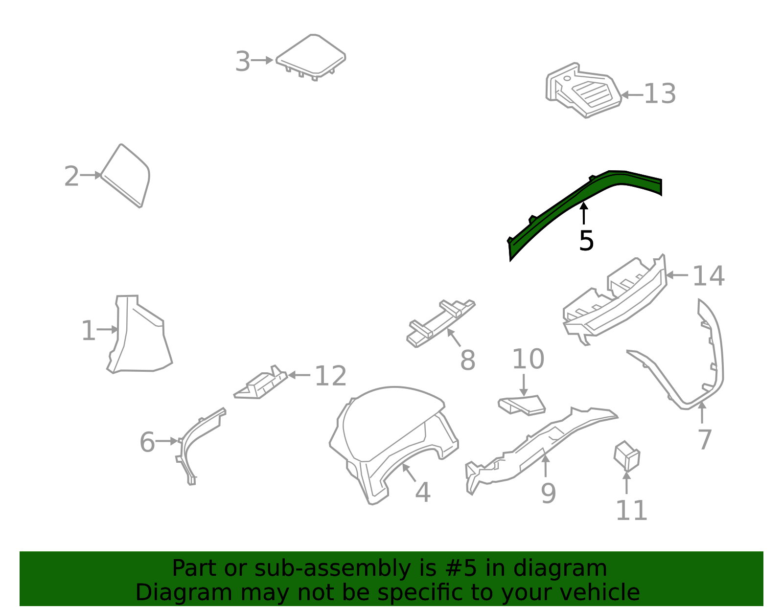 68412-9UF0B - Instrument Panel Molding Official Nissan Parts Store