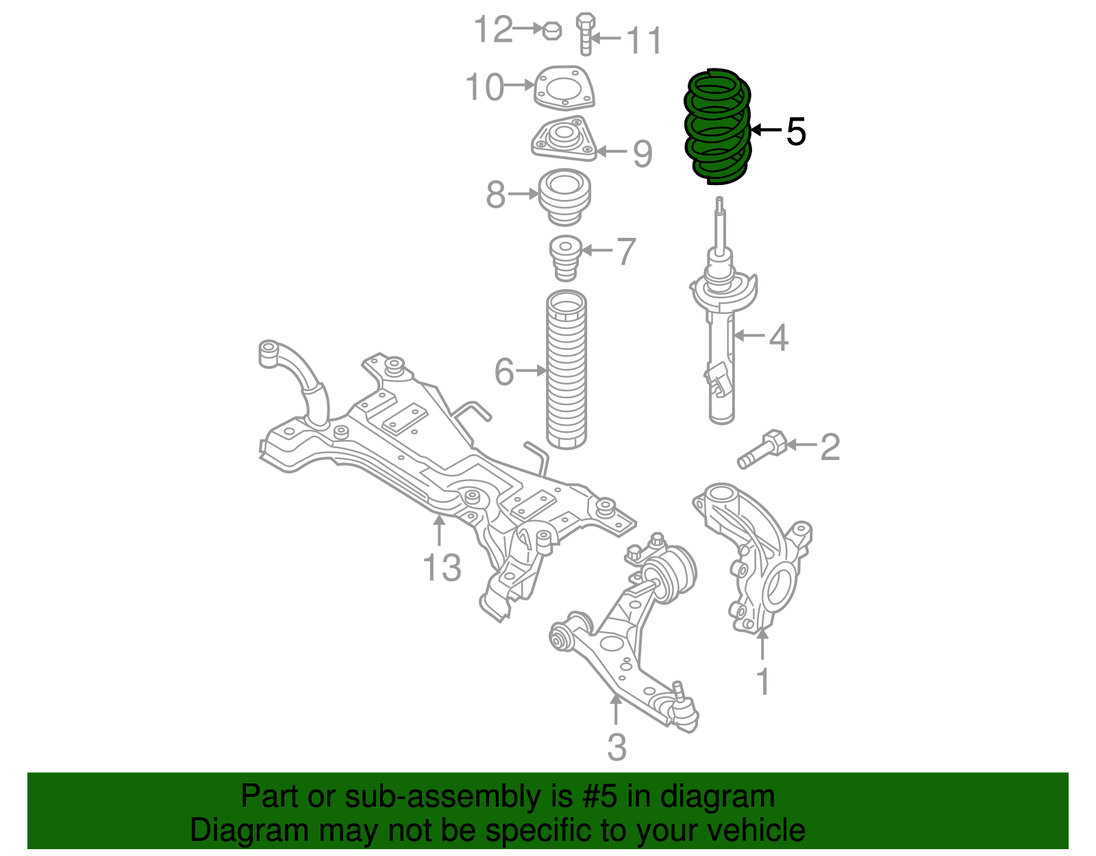 BP4N-34-011C - 2004-2006 Mazda 3 - Coil Spring | Mazda Part Direct