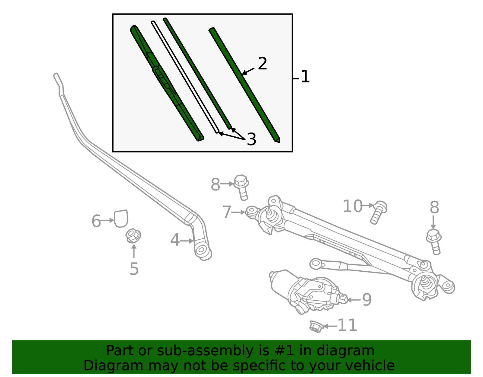 KD53-67-330 - Wiper Blade Mazda Parts.US
