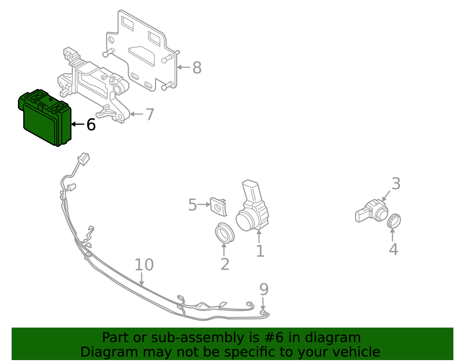 2019-2025 BMW Sensor 66-31-5-A9B-E28 | BMW Parts Online Hub