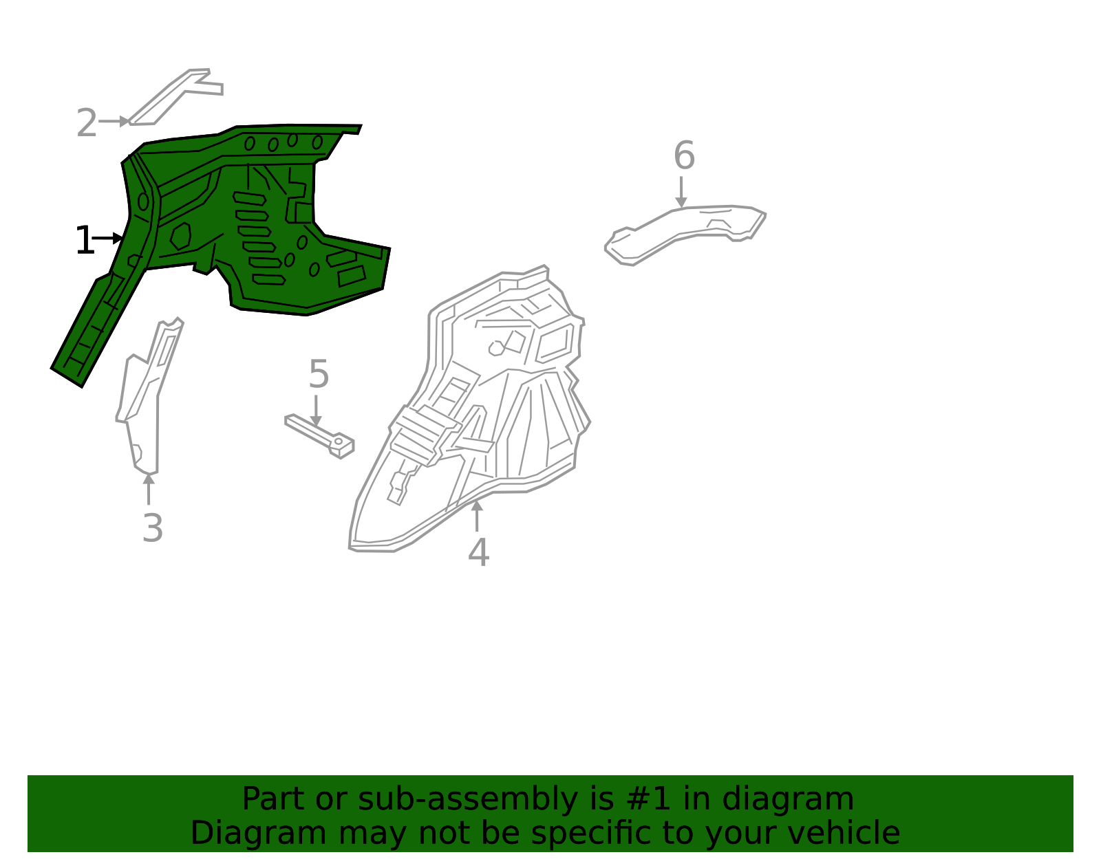 04647-TBD-325ZZ - Outer Wheelhouse 2016-2021 Honda Civic | Honda Parts Online