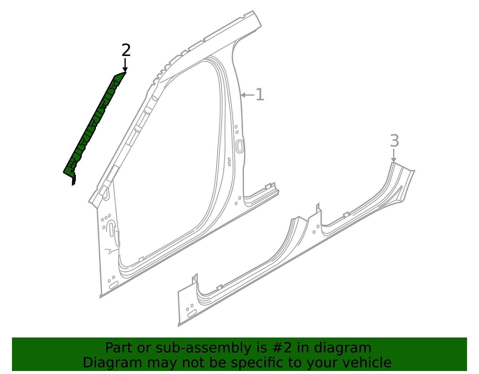 LB5Z-78025A01-A - High-Quality Uniside Bracket for AutoNation Parts