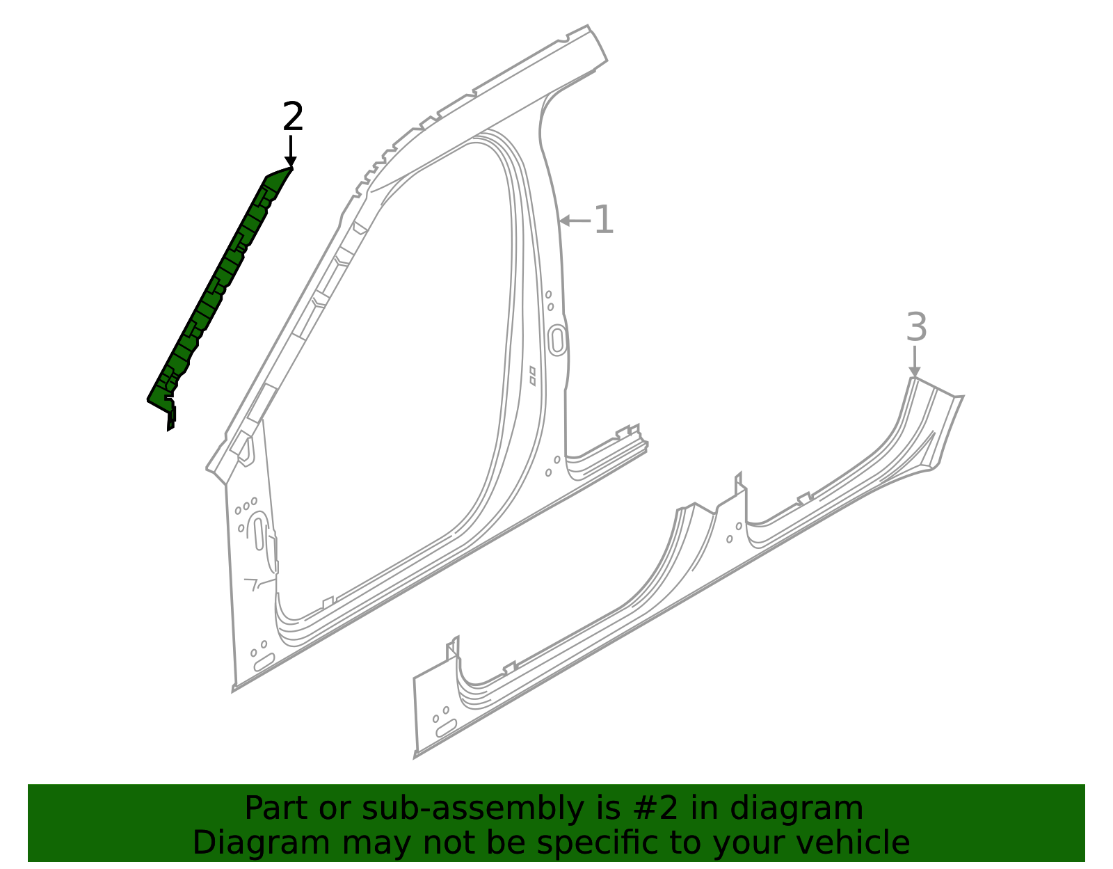 2020-2025 Ford | Bracket | LB5Z-78025A01-A | Walls' Ford Parts