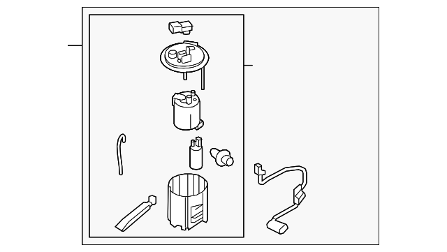 2015-2021 Kia Sedona Fuel Pump Assembly 31110-A9500 | OEM Parts Online