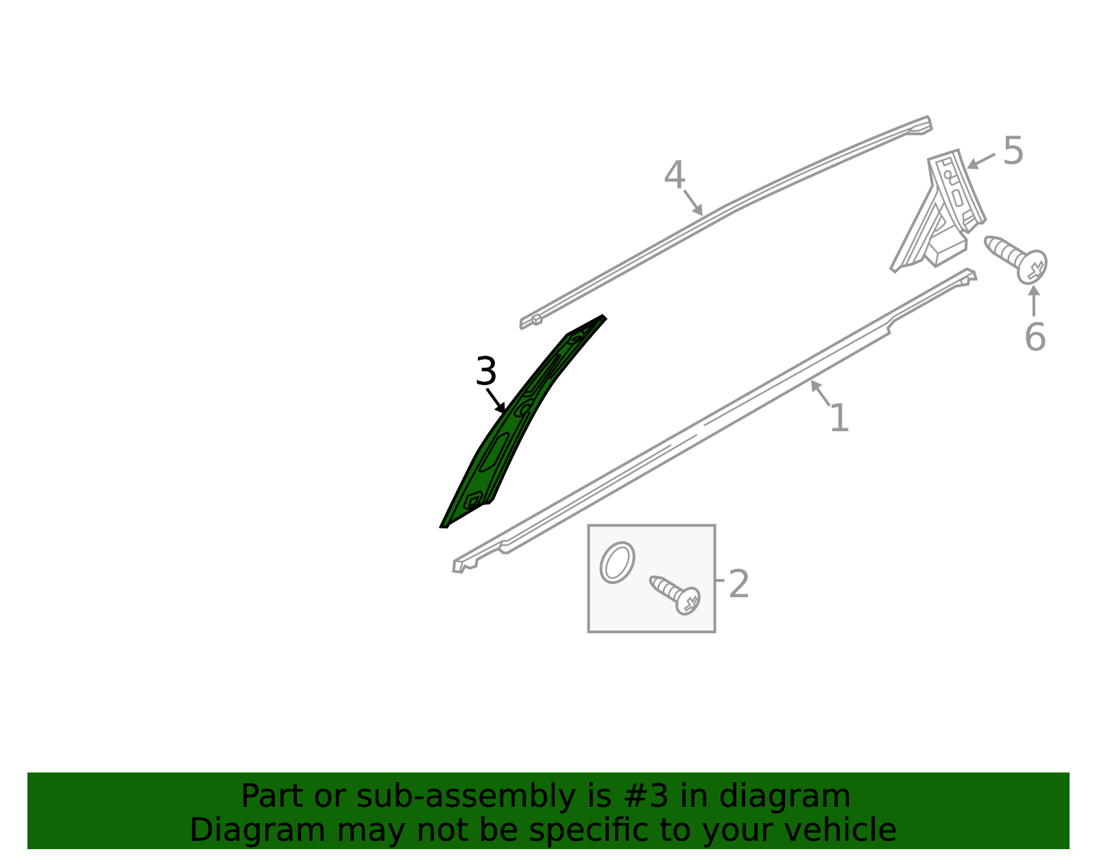 Door Applique - Exterior Accent Trim OEM | AutoNation Parts