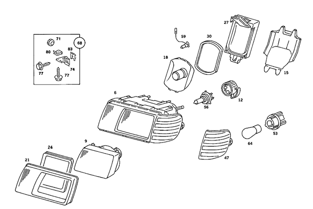 Mercedes-Benz Tail Lights For Sale | Mercedes-Benz USA Parts