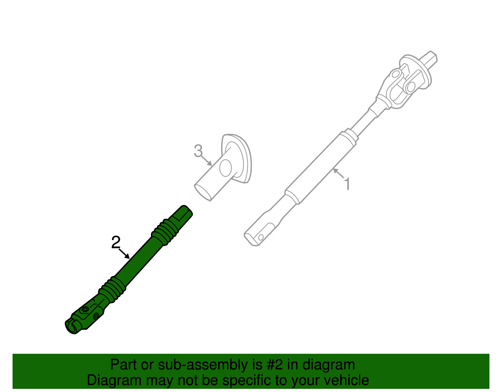 85721657 - W (S)Shaft 2017-2019 GM | GMC Parts Canada