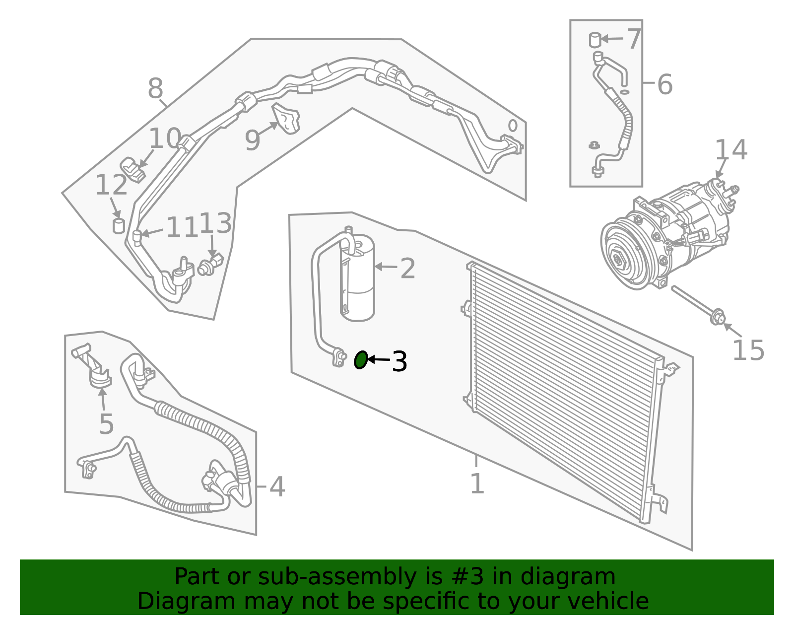 Genuine AC Hose Seal for 2003-2011 Saab | Part# 52474375 | Over 30% Off ...